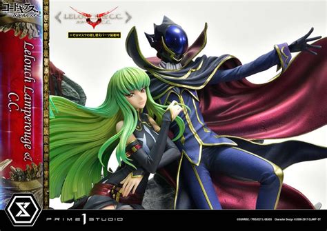 Code Geass Lelouch Lamperouge And Cc Statue Figure 16 Scale