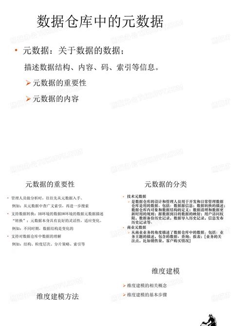 维度建模方法ppt模板下载 编号lrpkpwwo 熊猫办公