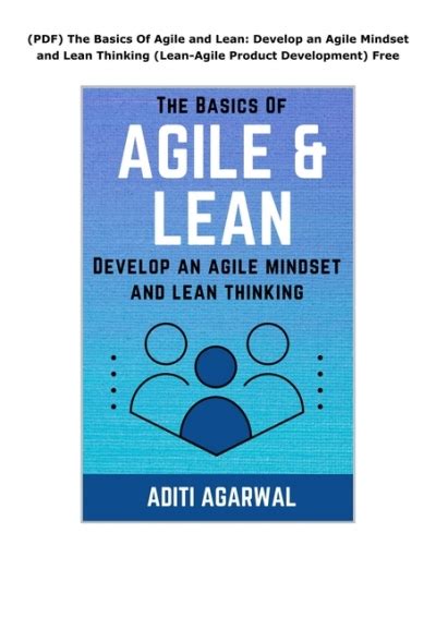 Pdf The Basics Of Agile And Lean Develop An Agile Mindset And Lean