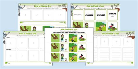 Differentiated How To Plant A Tree Sequencing Activity