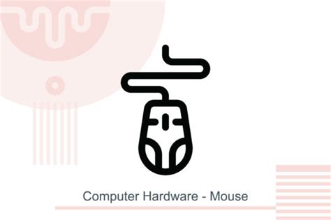 Computer Hardware Mouse Graphic By Melindagency · Creative Fabrica