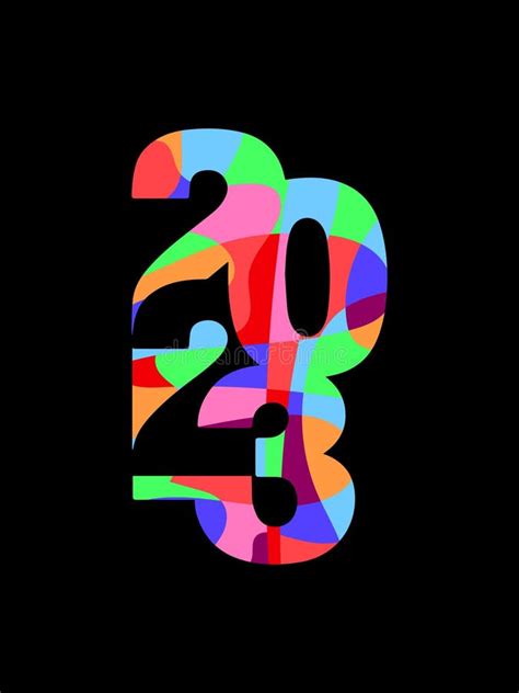 Happy New Year 2023 Logo Stock Illustrations 5877 Happy New Year