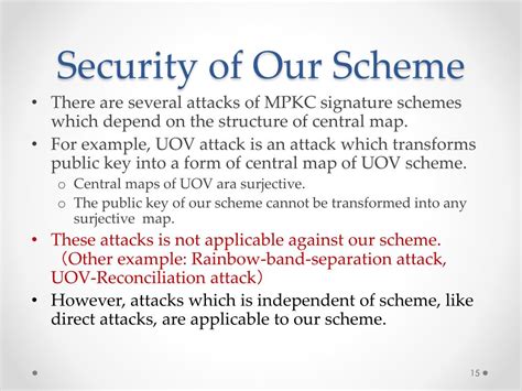 Ppt Multivariate Signature Scheme Using Quadratic Forms Powerpoint