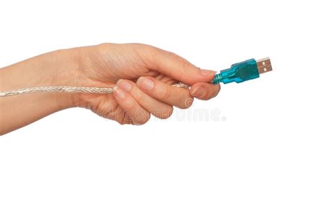 Usb Cord Stock Photo Image Of Cord Blue Digital Equipment