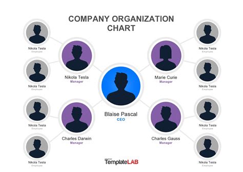 Free Organizational Chart Templates Word TemplateArchive