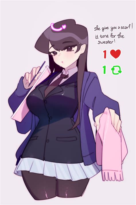 Komi Shouko Komi San Wa Komyushou Desu Drawn By Mae Algae Danbooru