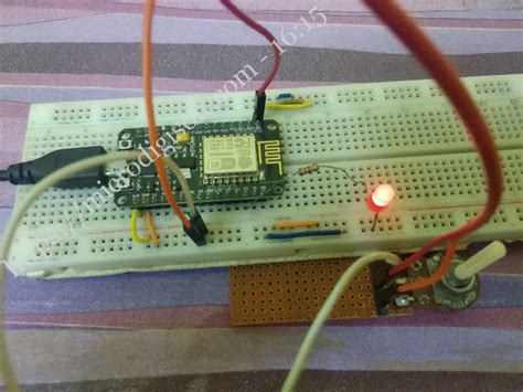 Esp8266 Adc Read Nodemcu Analog Values With Arduino Ide