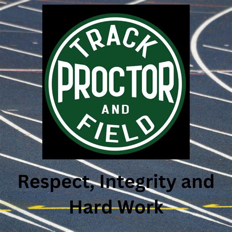 Proctor High School Athletics Track And Field