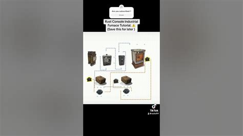 Rust Console Industrial Furnace Tutorialshorts Rust Rustconsole