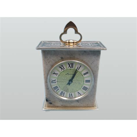 Винтажные настольные часы Молния 1970 гг