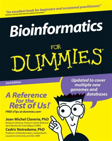 “bioinformatics For Dummies” El·lipse