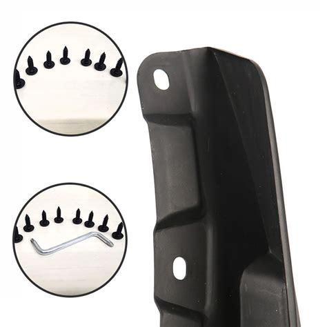 자동차 머드 플랩 블랙 플라스틱 스플래시 가드 머드 플랩 Id4x Id4 Crozz 2021 2022 2023 휠 펜더 스플래시 플랩 휠 아치 패드