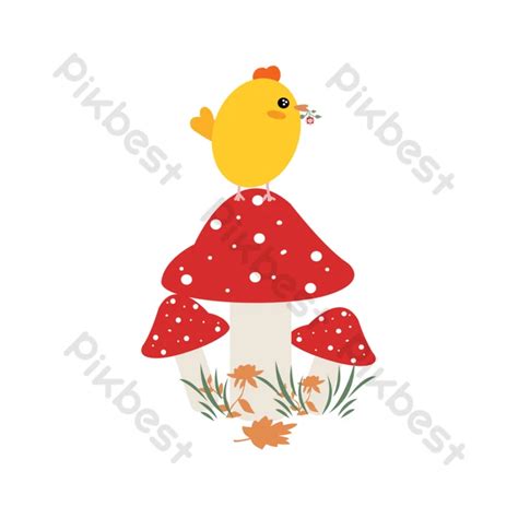 Gambar Vektor Cewek Kartun Yang Digambar Tangan Elemen Grafis Psd