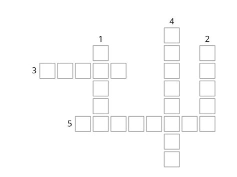 Tipos De Lixo Crossword