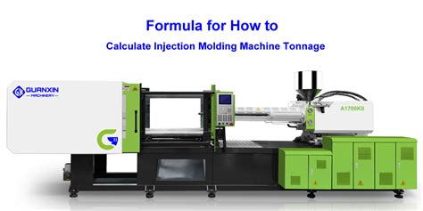 How To Calculate Injection Molding Machine Tonnage Plastic Injection