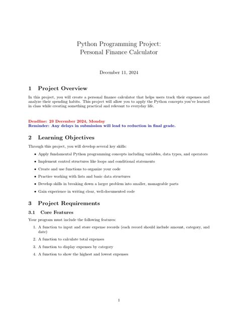 Projectpup2024 25 Pdf Control Flow Python Programming Language