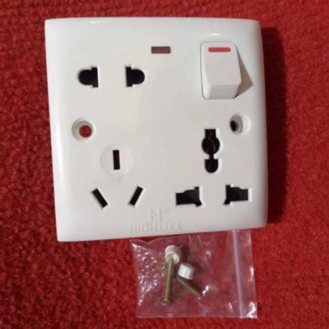 Pin Multi With Type I Pin And Pin Combined Function Universal Socket With Switch Pin