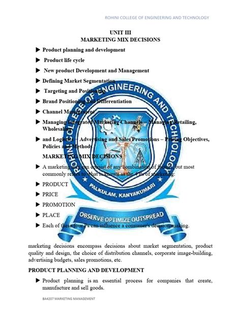 Unit Iii Pdf Market Segmentation Marketing
