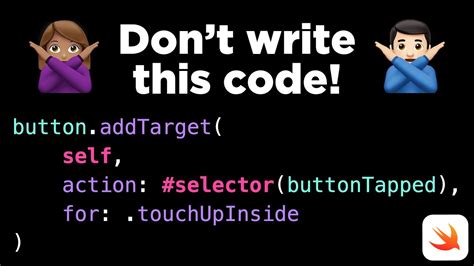 Dont Write This Code Use A Uiaction Instead 😌 Youtube