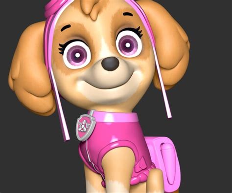 Artstation Skye Paw Patrol Resources