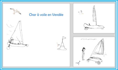 Char A Voile Cm Dessins Emilie Brandt