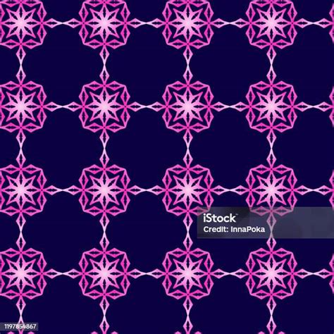 귀여운 추상 적인 무음 패턴 직물 포스터 카드 포장지에 대한 동양 그리드 벡터 벽지 홀로그램 그라데이션 배경입니다 개성 개념에 대한 스톡 벡터 아트 및 기타 이미지 Istock