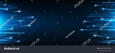 Abstract Technology Futuristic Glowing Light Lines Stock Vector Royalty Free 2394716069