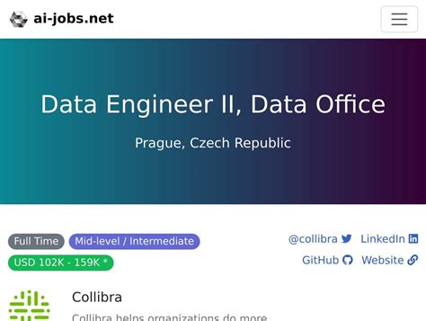[hiring] data engineer ii data office r mljobs