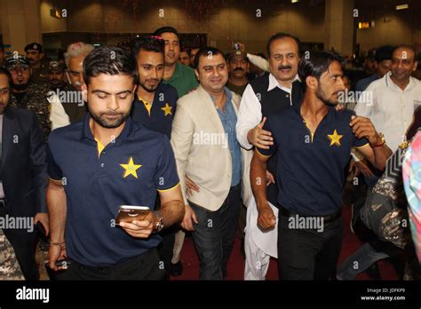 Pakistani Cricket Players Hassan Ali Ahmed Shehzad Fahim Ashraf