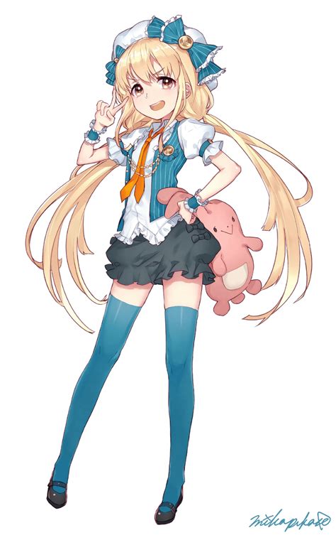 Futaba Striking A Pose [idolmaster Cinderella Girls] R Awwnime