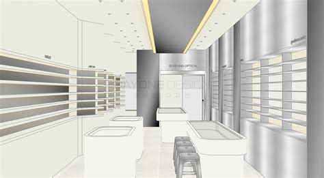 데이원디자인 서현역 안경원 19평 인테리어 디자인 제안 커뮤니티 상업공간