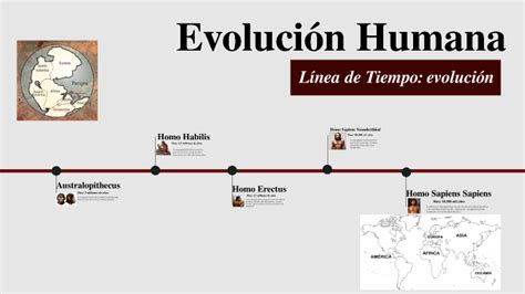Línea De Tiempo La Evolución Humana By Deivis Eduardo Santos Melendez