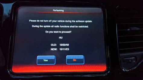 Uconnect Software Update 8 4