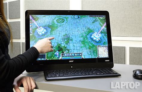Acer Aspire Z Review Windows All In Ones Laptop Mag