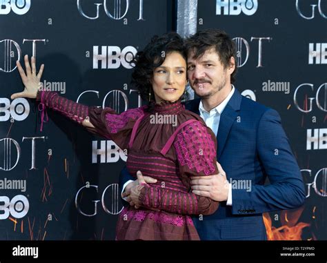 Indira Varma And Pedro Pascal Attend Hbo Game Of Thrones Final Season