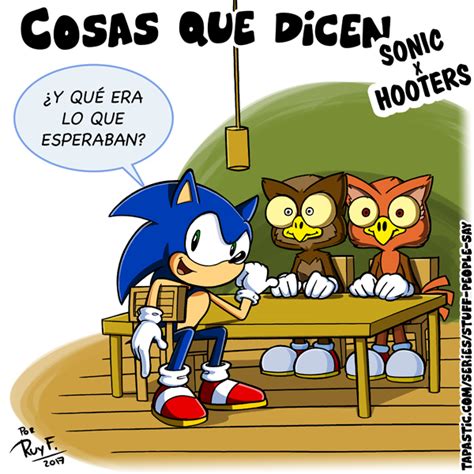 Monos Y Moneros Sonic X Hooters