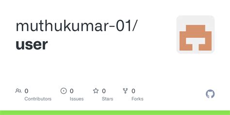 Github Muthukumar User