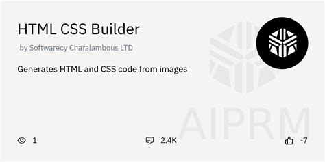 Gpt Html Css Builder By Softwarecy Charalambous Ltd Aiprm For Chatgpt