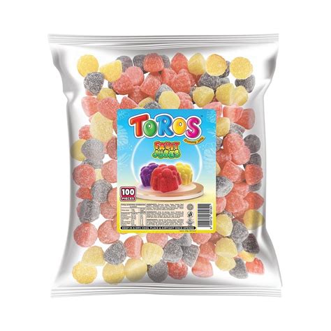 Toros Fruit Jubes 100 Pcs Superb Hyper