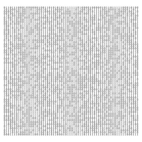 Premium Vector Design Elements Binary Computer Code Halftone Pattern