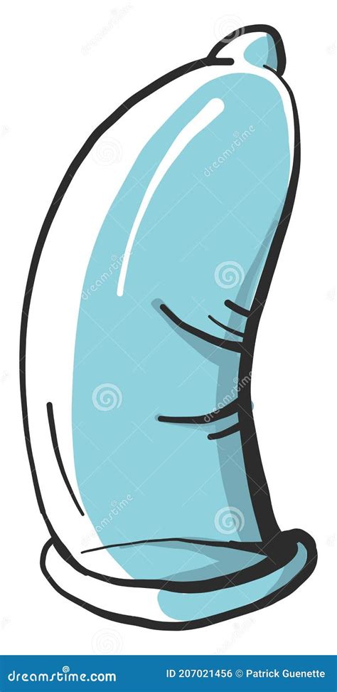 Condom Drawing Illustration Vector Stock Vector Illustration Of