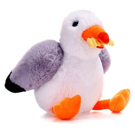 Steven The Seagull With Chip 28cm Plush