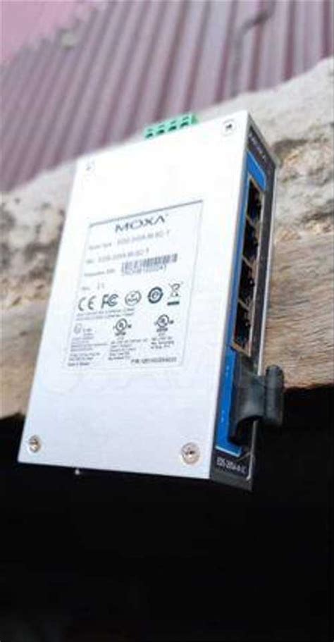 Коммутатор moxa EDS-205A-M-SC-T | Festima.Ru - Мониторинг объявлений