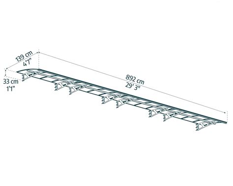 Canopia Amsterdam Klar Entrétak 1 4 X 8 9 M