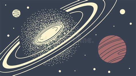 Spiral Galaxy In Space Cosmic Astronomy Scene Vector Design Generative Ai Stock Vector