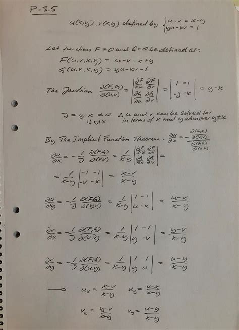 Matrices Implicit Multivariable Differentiation With Jacobian Matrix