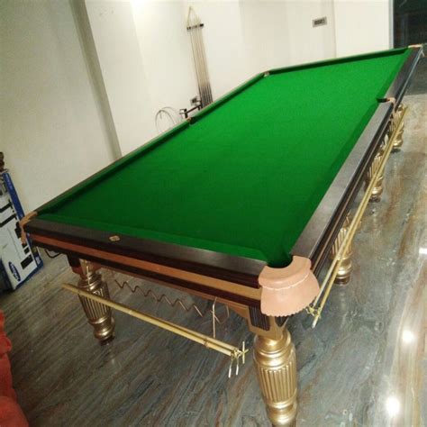 Solid Wood 5x9 Ft Wooden Snooker Table At Best Price In Hyderabad ID