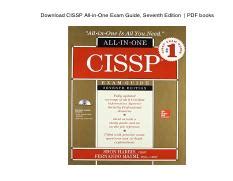 Downloadcisspallinoneexam Pdf Download CISSP All In One Exam Guide Seventh