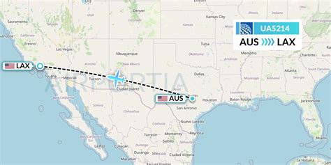 Ua5214 Flight Status United Airlines Austin To Los Angeles Ual5214